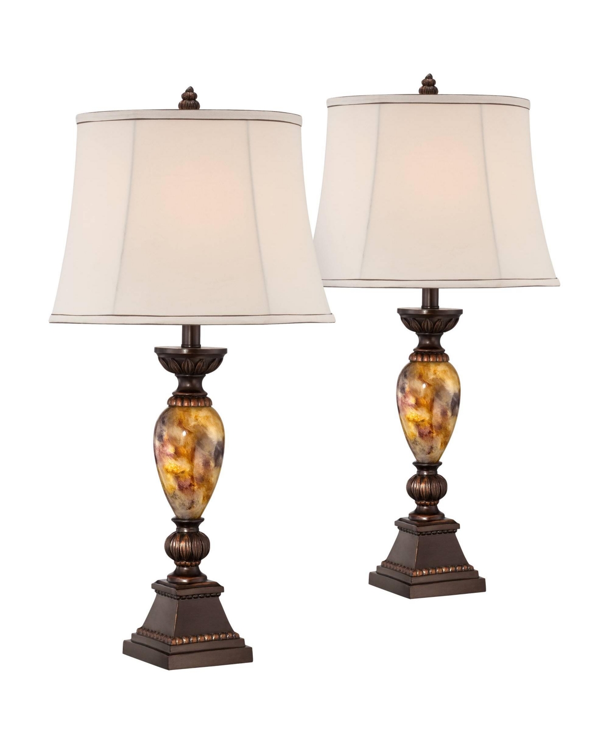 Click here for Kathy Ireland Vintage Table Lamps 30" Tall Se... prices