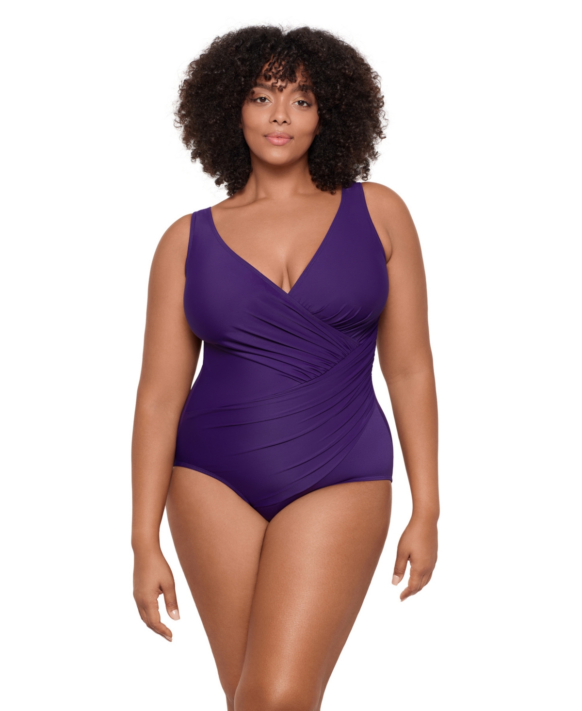 Click here for Miraclesuit Womens Plus Must Haves Oceanus Tummy C... prices