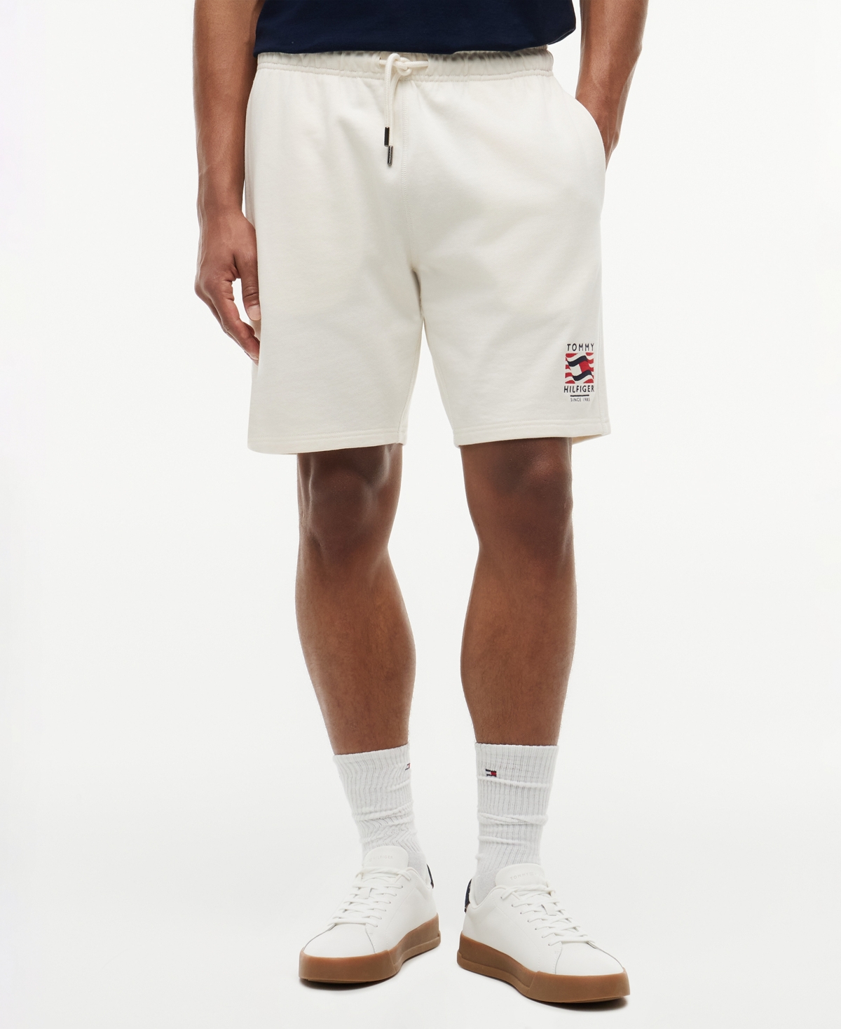 Click here for Tommy Hilfiger Mens Rwb Box Flag Drawstring Shorts... prices