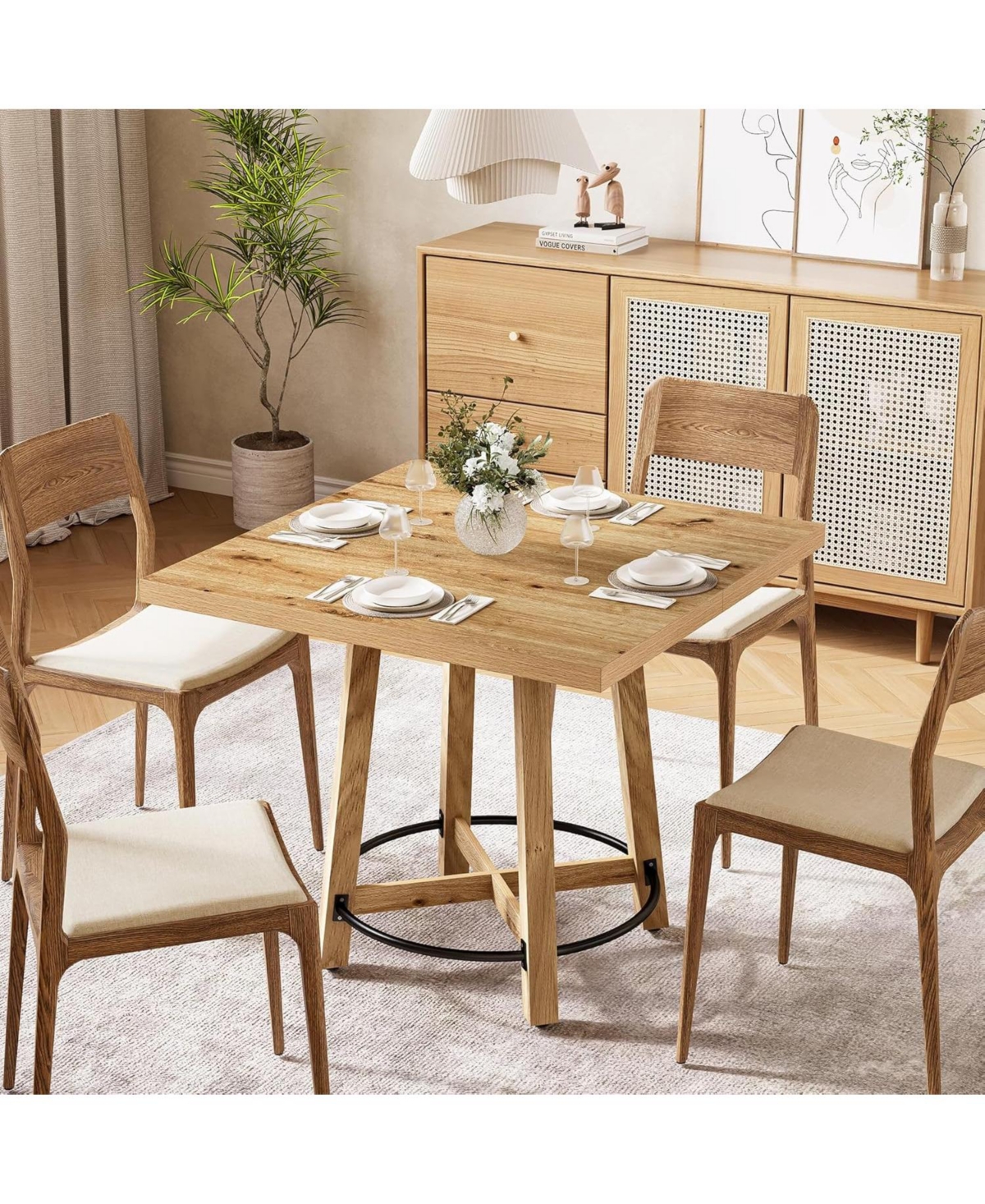 Click here for Tribesigns 31.5 Inch Modern Dining Table  Square K... prices