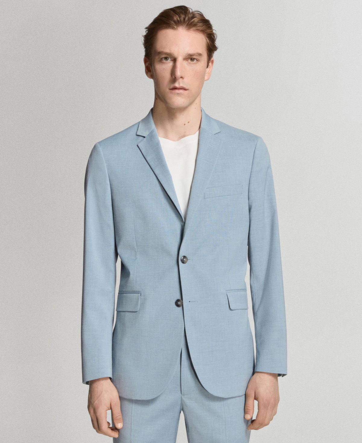 Click here for Mango Mens Stretch Fabric Super Slim-Fit Suit Jack... prices