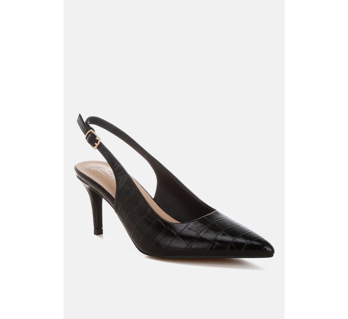 Click here for London Rag Womens Halins Pointed Toe Slingback Hee... prices