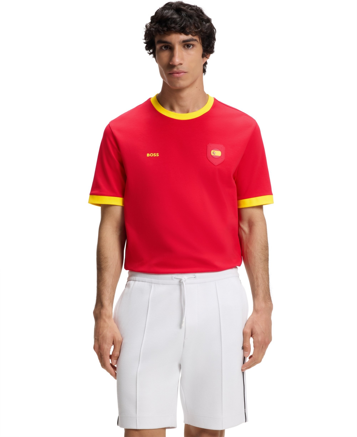 Click here for Boss by Hugo Boss Mens Stretch-Cotton Spain Countr... prices