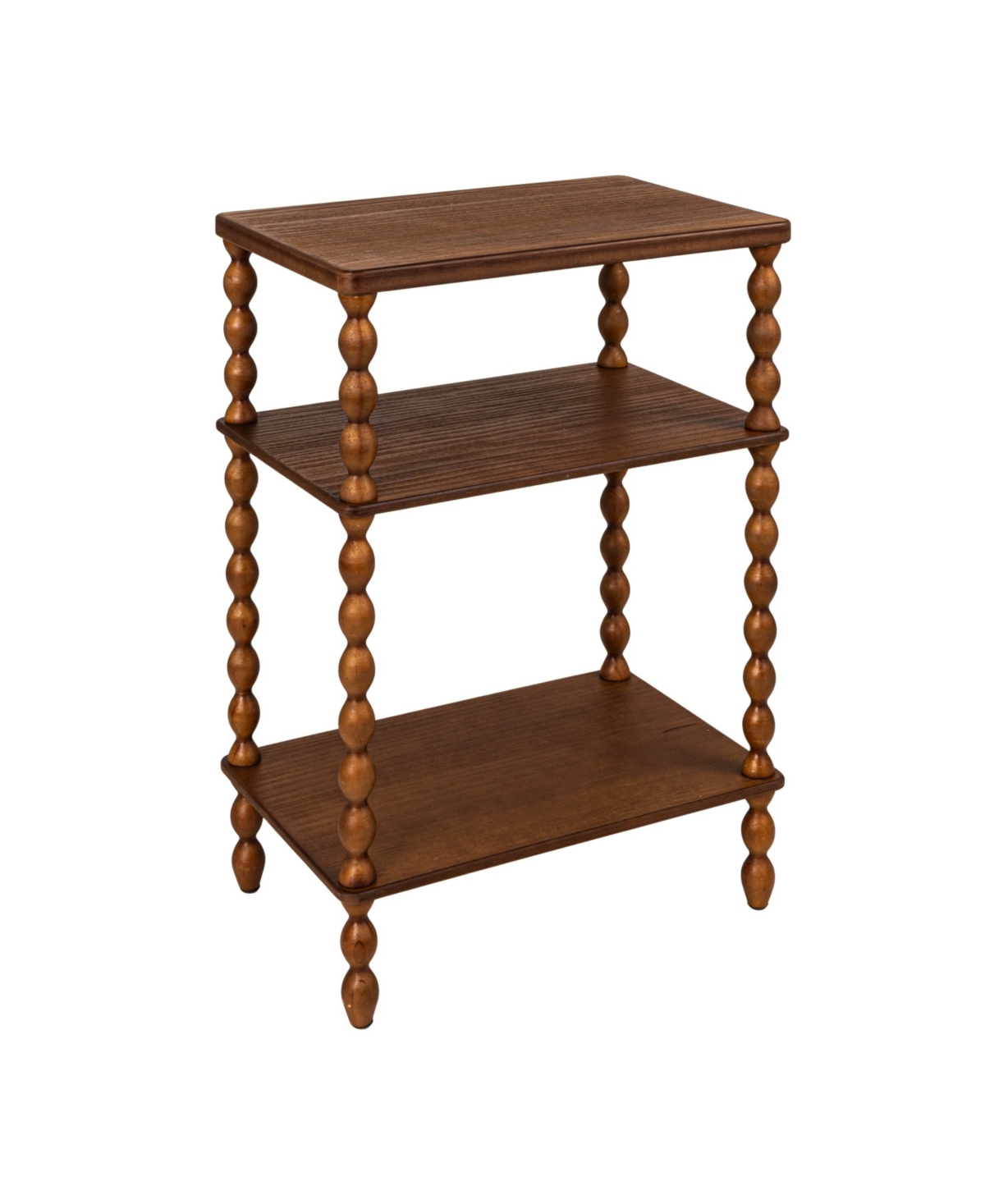 Click here for Storied Home Bobbin Leg 20 Wood Rectangle Accent T... prices