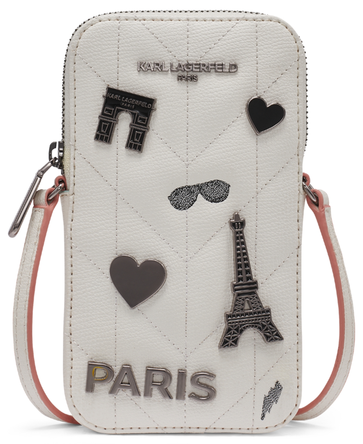 Click here for Karl Lagerfeld Paris Maybelle Mini Wallet - White... prices
