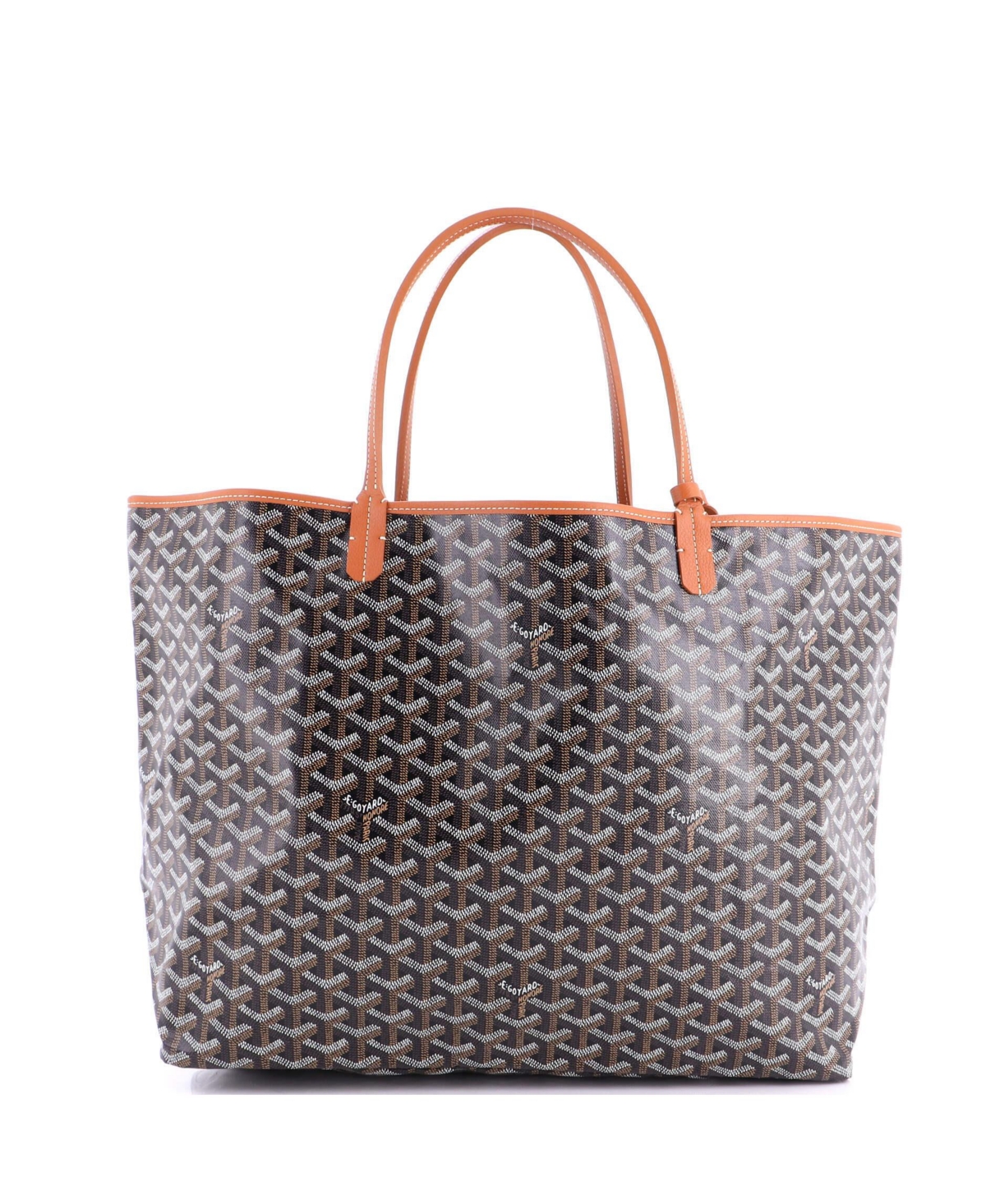 Click here for Pre-Owned Goyard Gm Saint Louis Tote Coated Canvas... prices