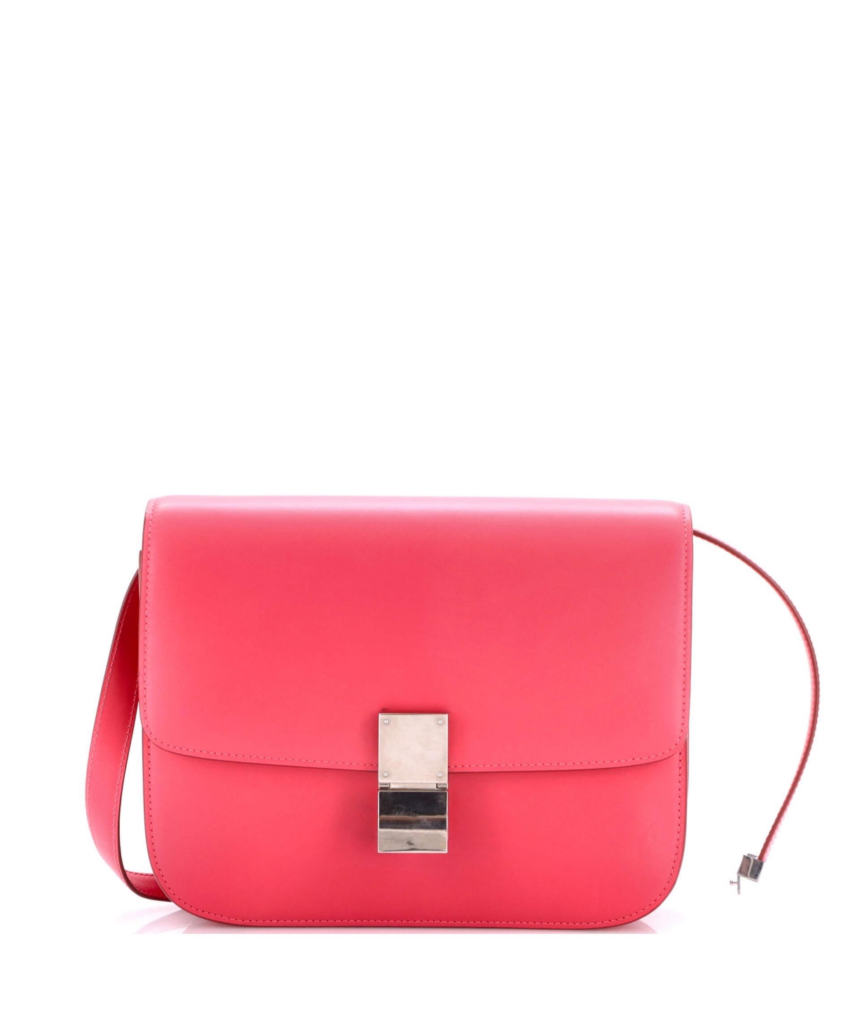 Click here for Pre-Owned Celine Medium Classic Box Bag Smooth Lea... prices