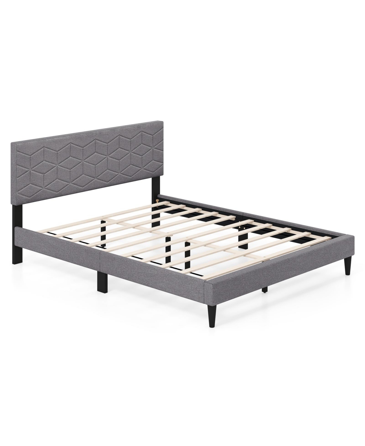 Click here for Gouun Queen Size Bed Frame Modern Platform Bed wit... prices