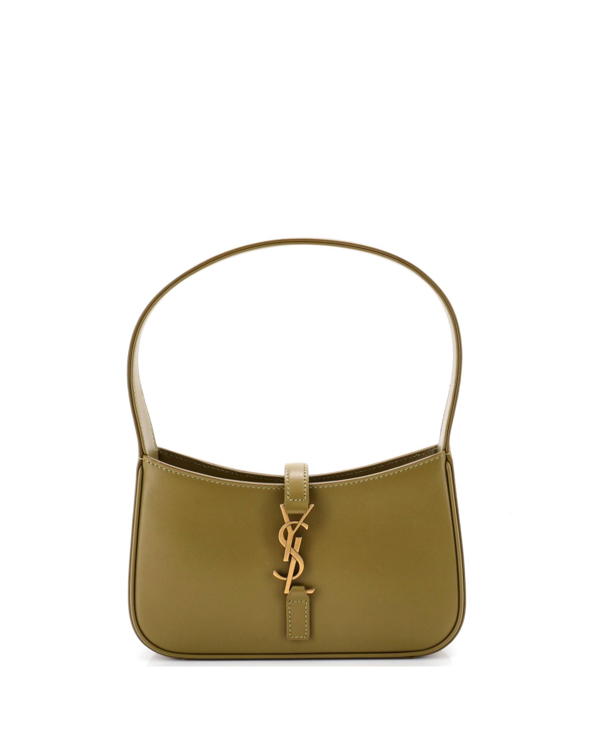 Click here for Pre-Owned Saint Laurent Mini Le 5 a 7 Hobo Leather... prices