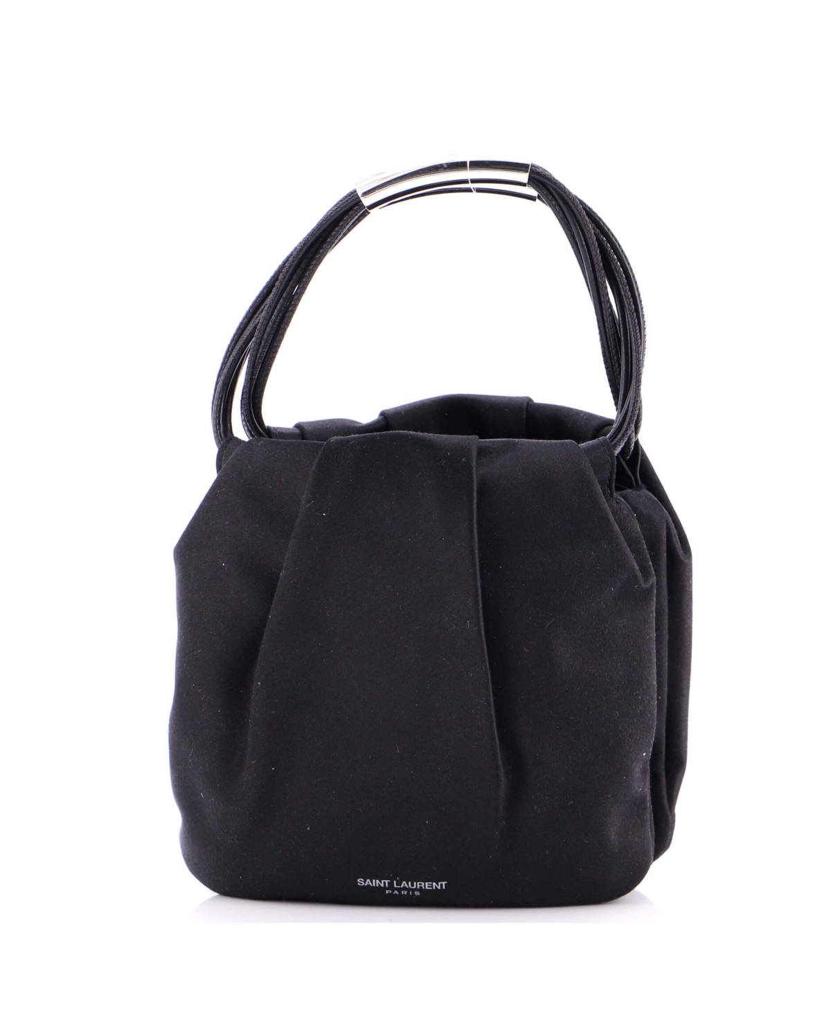 Click here for Pre-Owned Saint Laurent Mini Pochon Top Handle Bag... prices