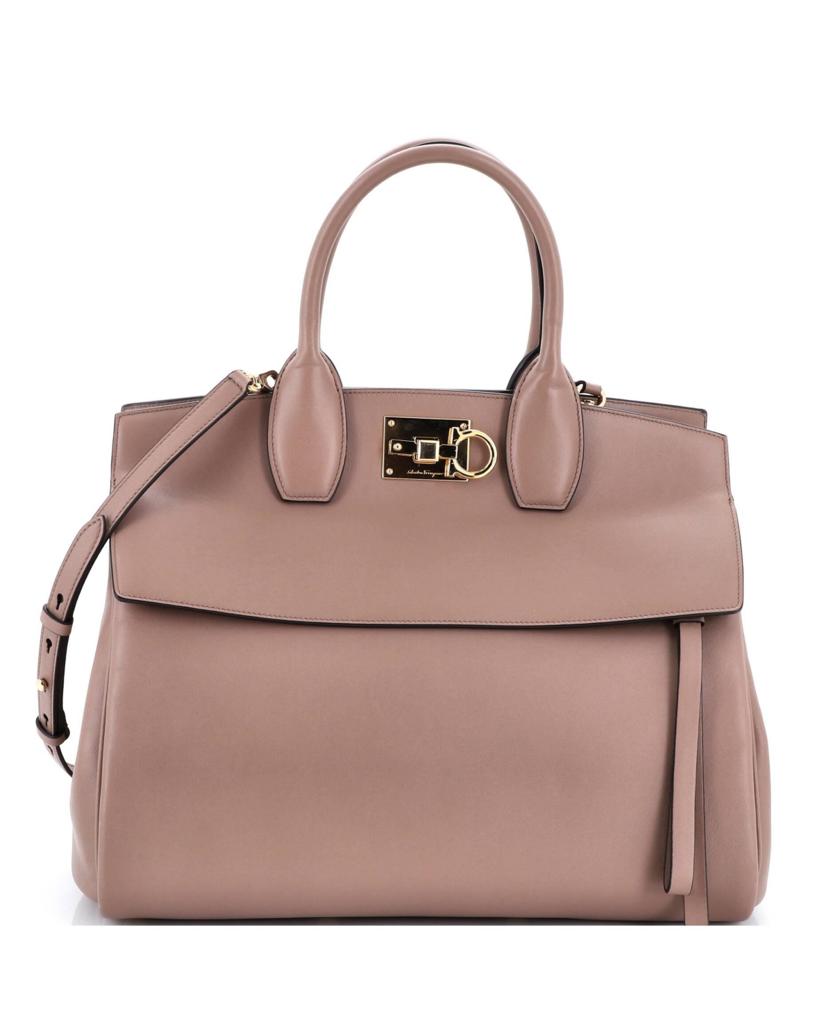 Click here for Pre-Owned Salvatore Ferragamo Medium Studio Satche... prices