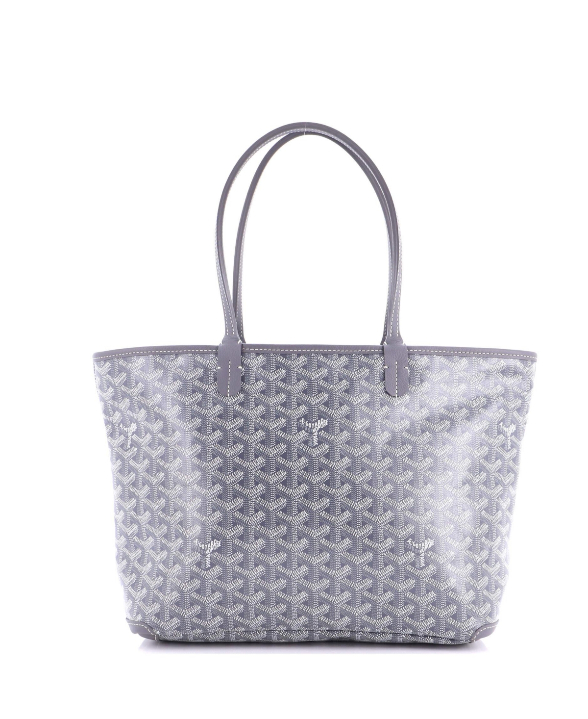 Click here for Pre-Owned Goyard Pm Artois Tote Coated Canvas - Gr... prices