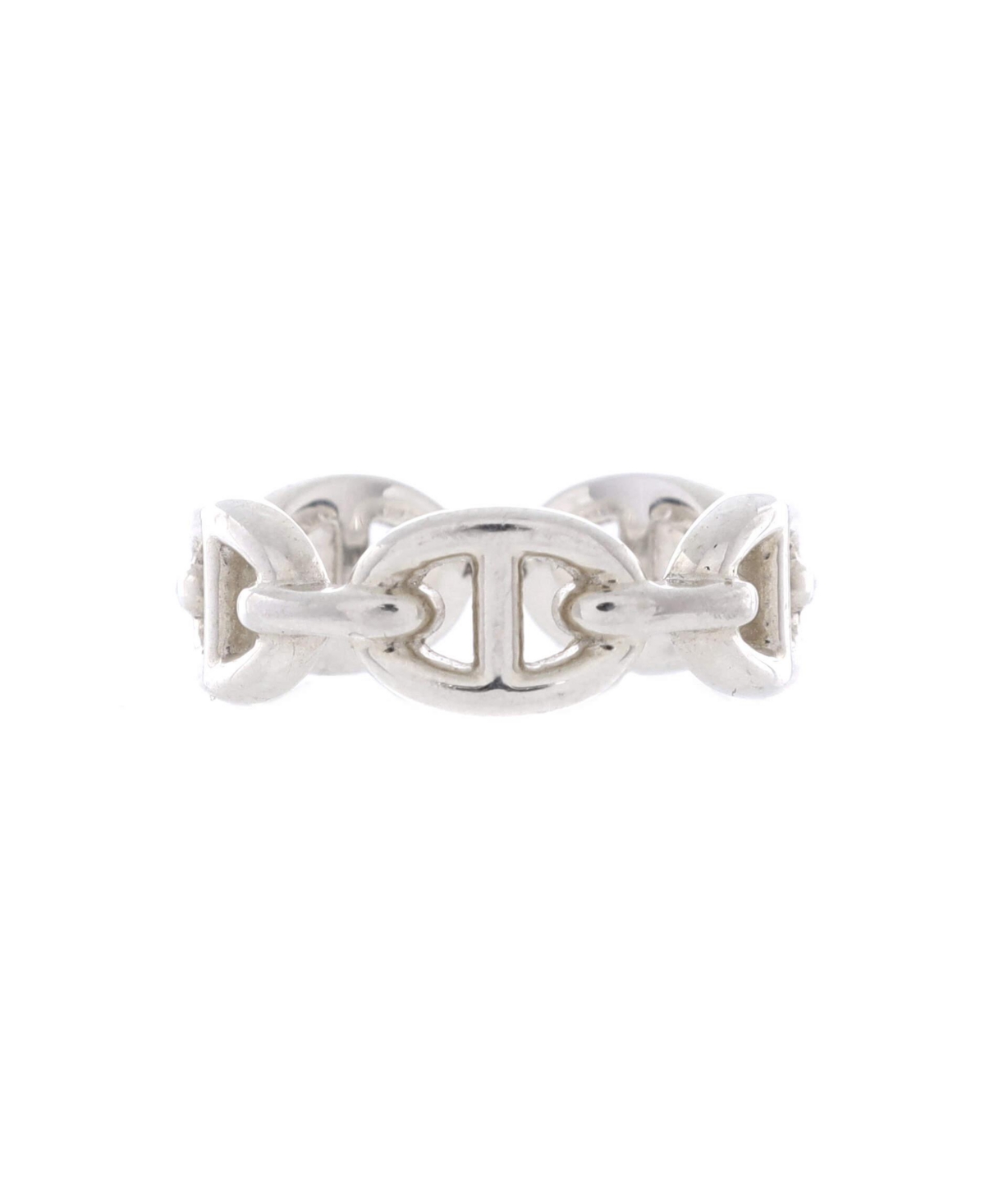 Click here for Pre-Owned Hermes Chaine dAncre Enchainee Ring - St... prices