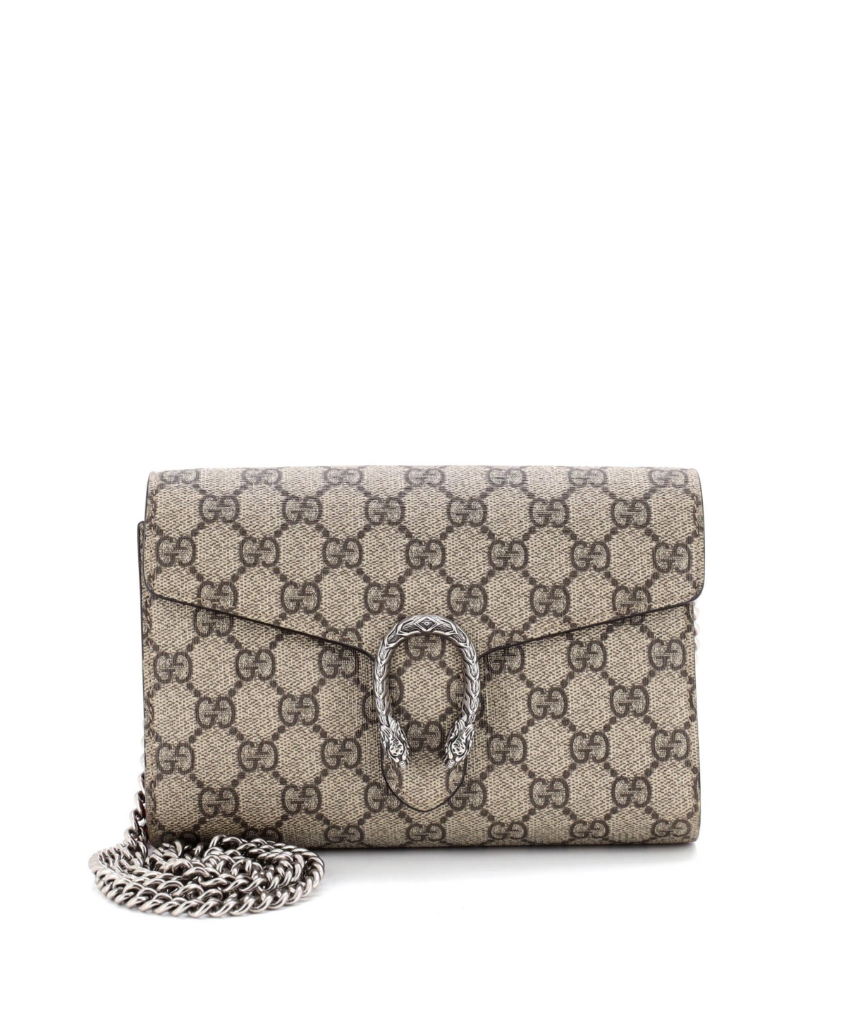 Click here for Pre-Owned Gucci Small Dionysus Chain Wallet Gg Coa... prices