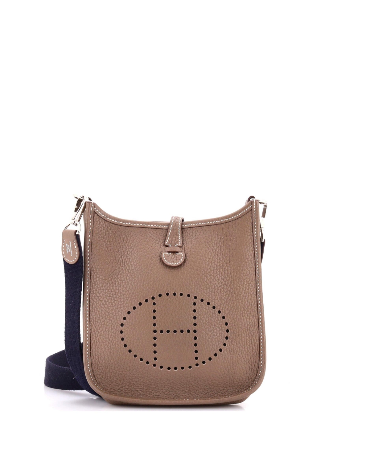 Click here for Pre-Owned HERMES Tpm Evelyne Bag Gen Iii Clemence... prices