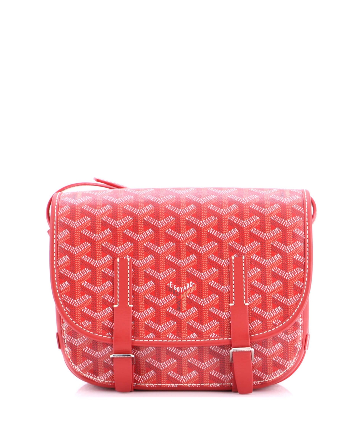 Click here for Pre-Owned Goyard Pm Belvedere Messenger Bag Coated... prices