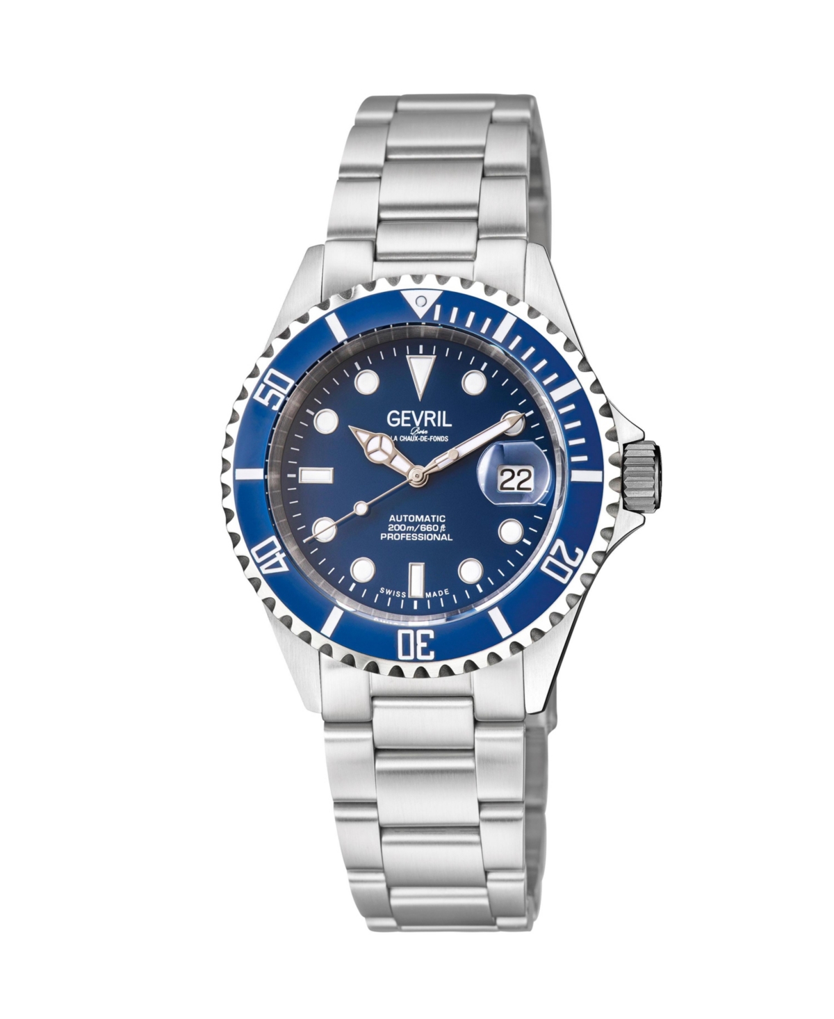 Click here for Gevril Mens Wall Street Swiss Automatic Bracelet W... prices