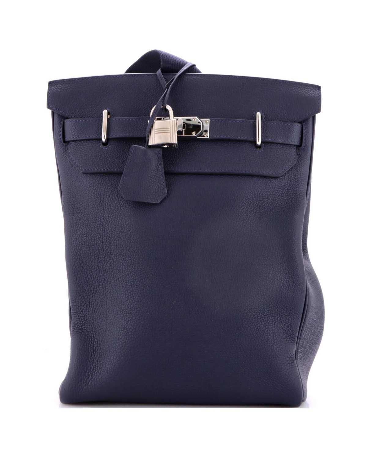 Click here for Pre-Owned HERMES Gm Hac a Dos Backpack Togo - Blue prices