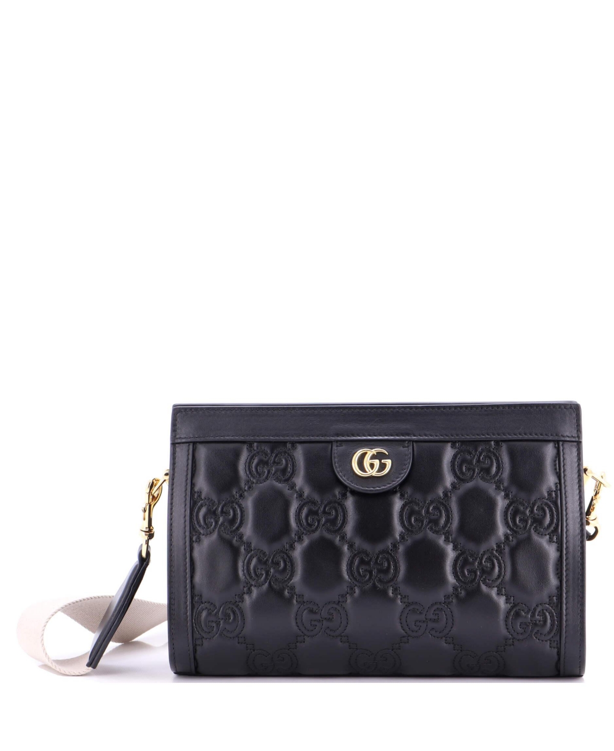 Click here for Pre-Owned Gucci Small Gg Shoulder Bag Gg Matelasse... prices