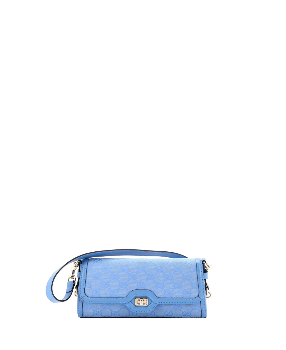Click here for Pre-Owned Gucci Small Luce Shoulder Bag Canvas - B... prices