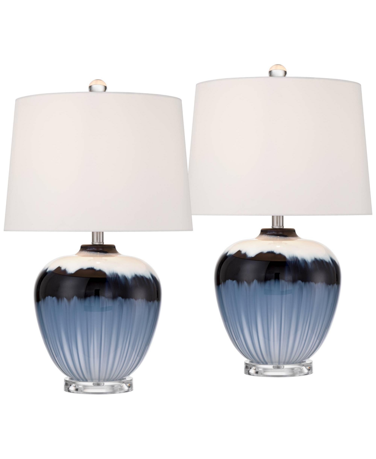 Click here for 360 Lighting Hulda 26 High Art Glass Table Lamp Se... prices