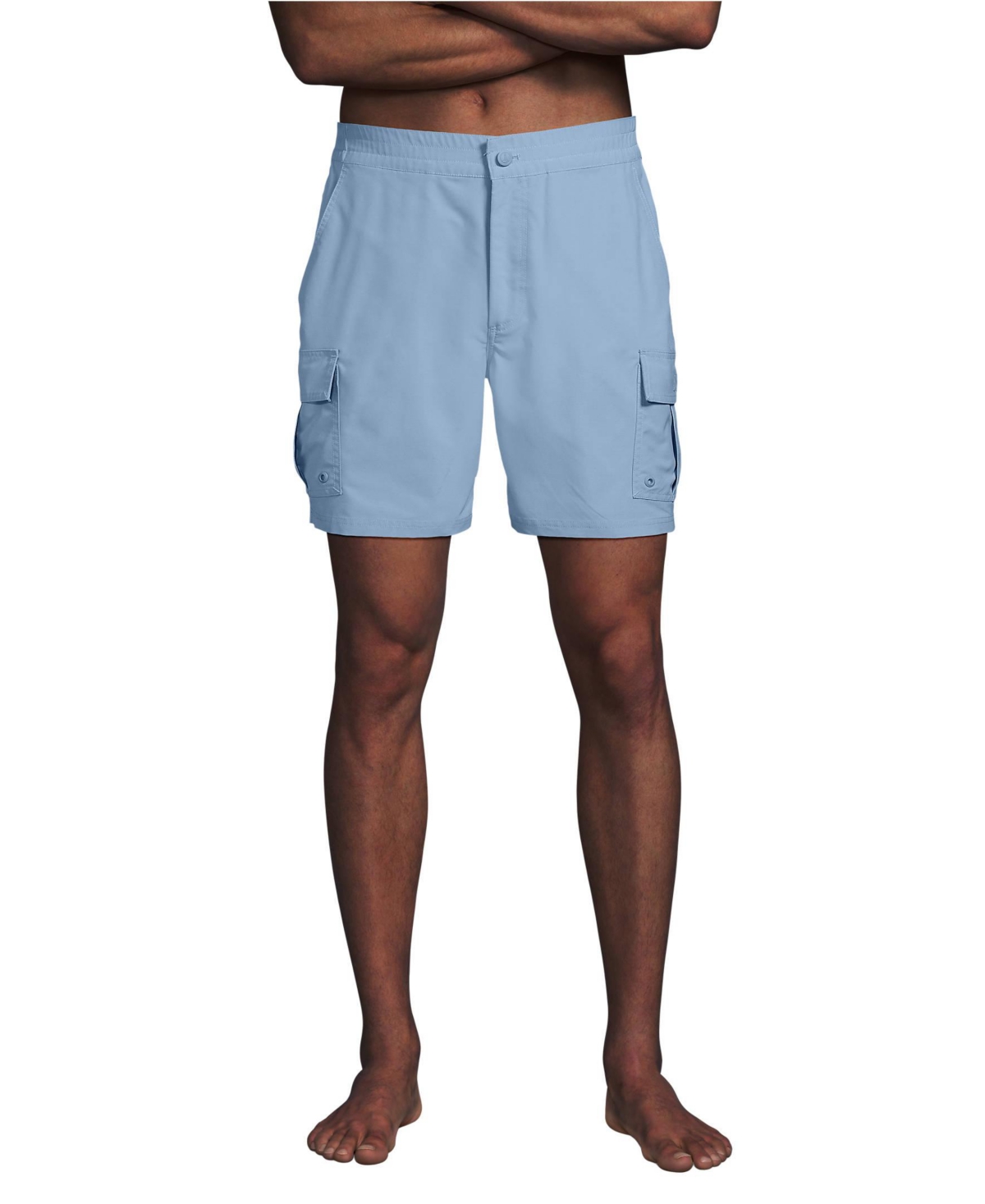 Click here for Lands End Mens 7" Quick Dry Cargo Swim Short... prices