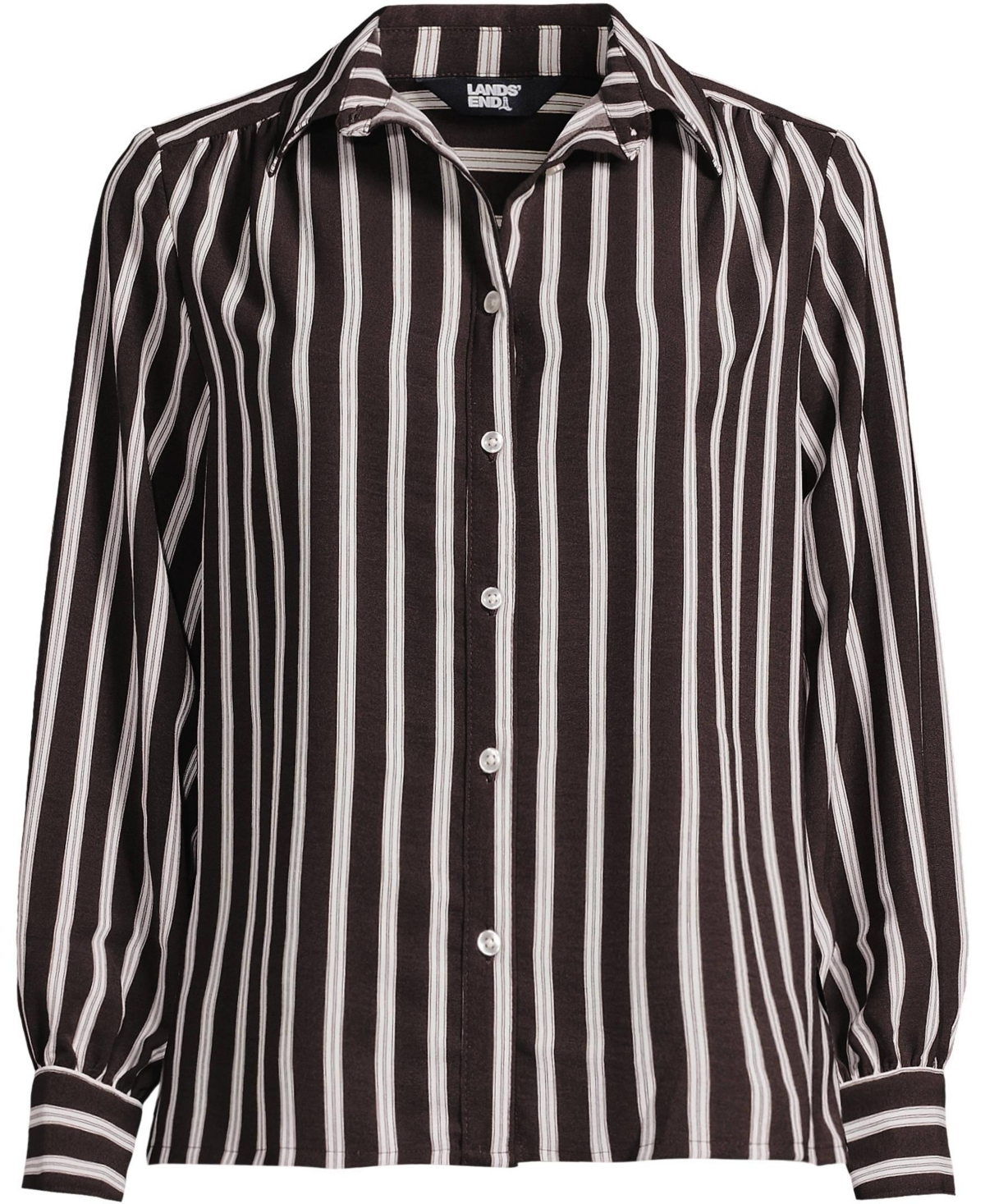 Click here for Lands End Womens Creaseless Feminine Shirt - Rich... prices