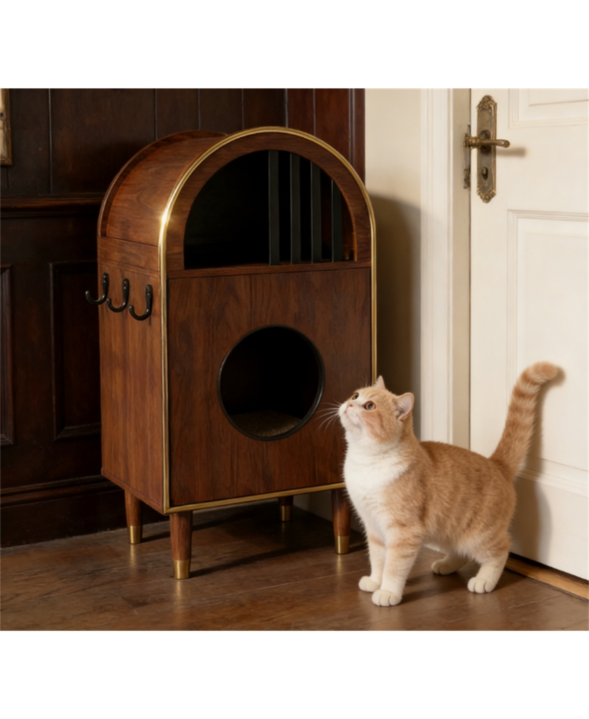 Click here for Zeus and Ruta 2 In 1 Cat Litter Box Enclosure Cond... prices