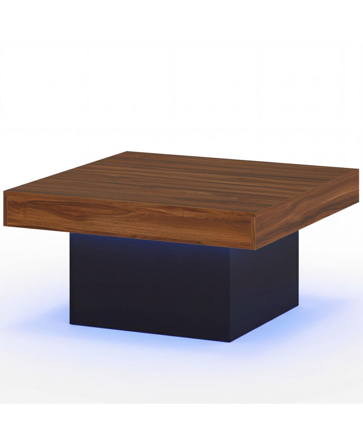 Click here for Slickblue Modern Coffee Table with Led Lights and... prices
