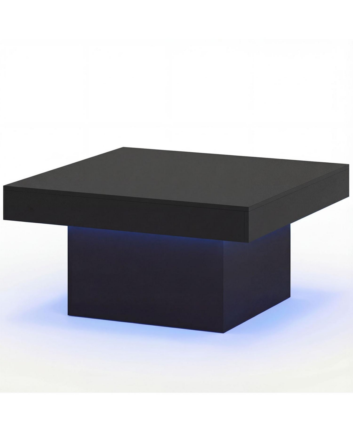 Click here for Slickblue Modern Coffee Table with Led Lights and... prices