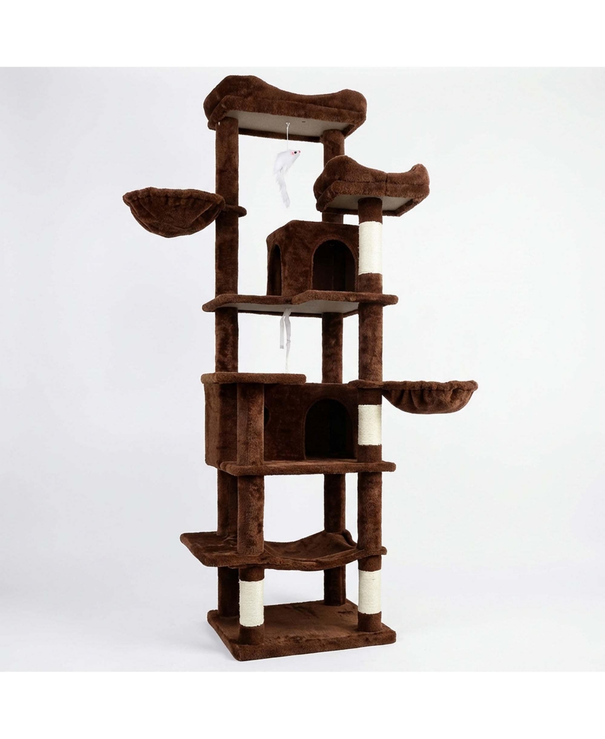 Click here for Aostirmotor 68" Cat Tree with Hammocks  Hangi... prices