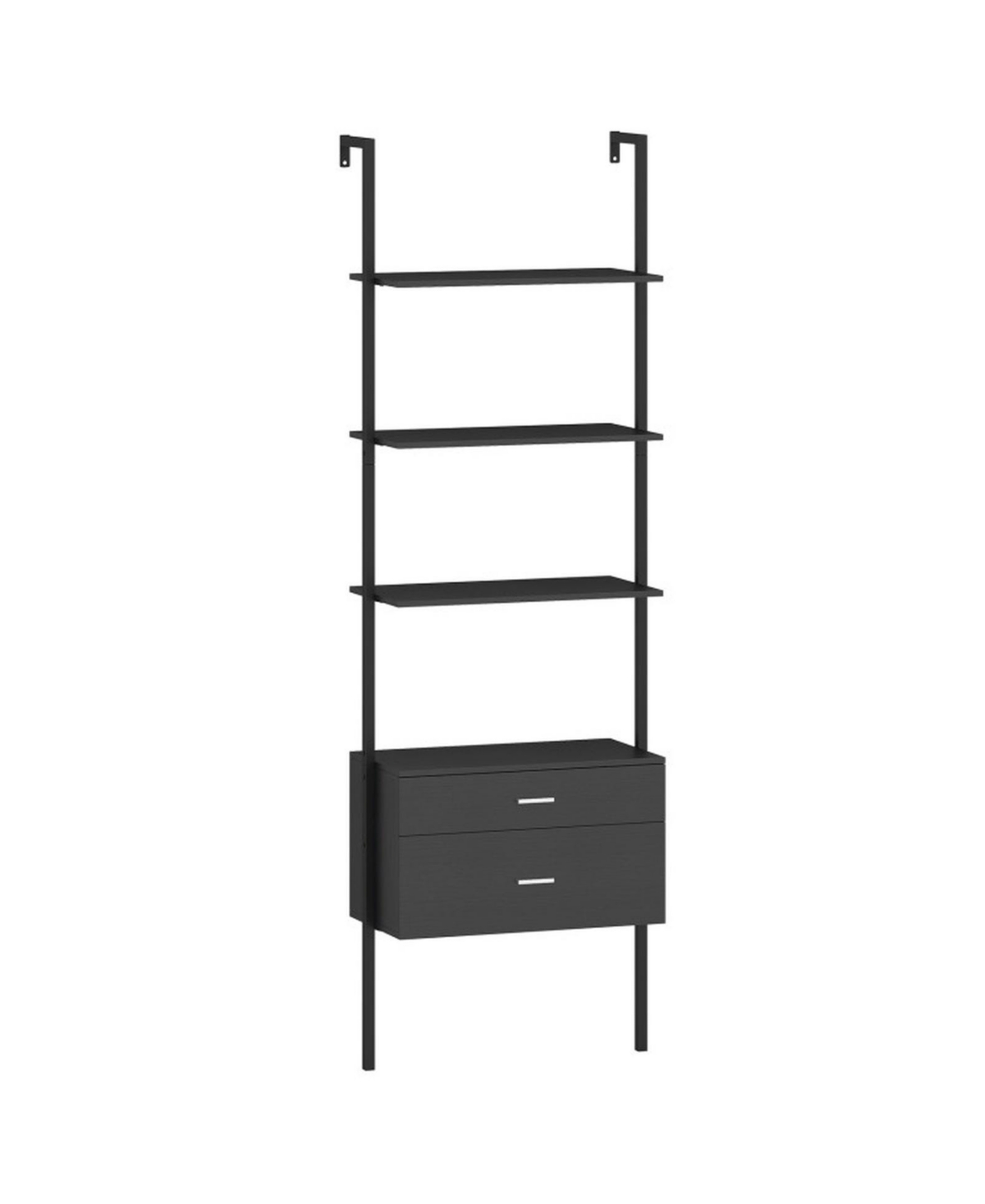 Click here for Gouun 6-Tier Ladder Bookcase with 2 Drawers and Me... prices