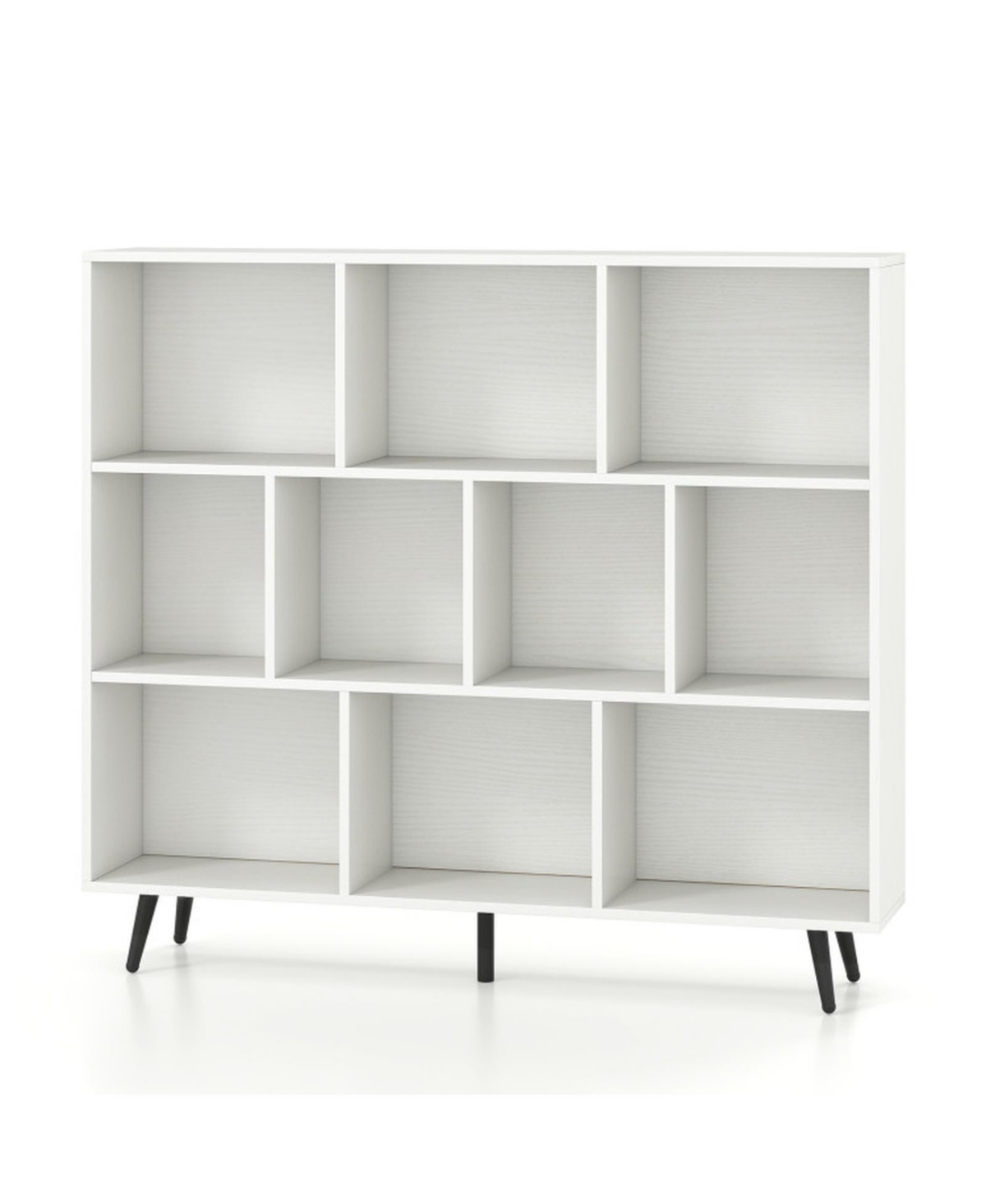 Click here for Gouun 10-Cube Bookcase with 5 Tapered Metal Legs a... prices