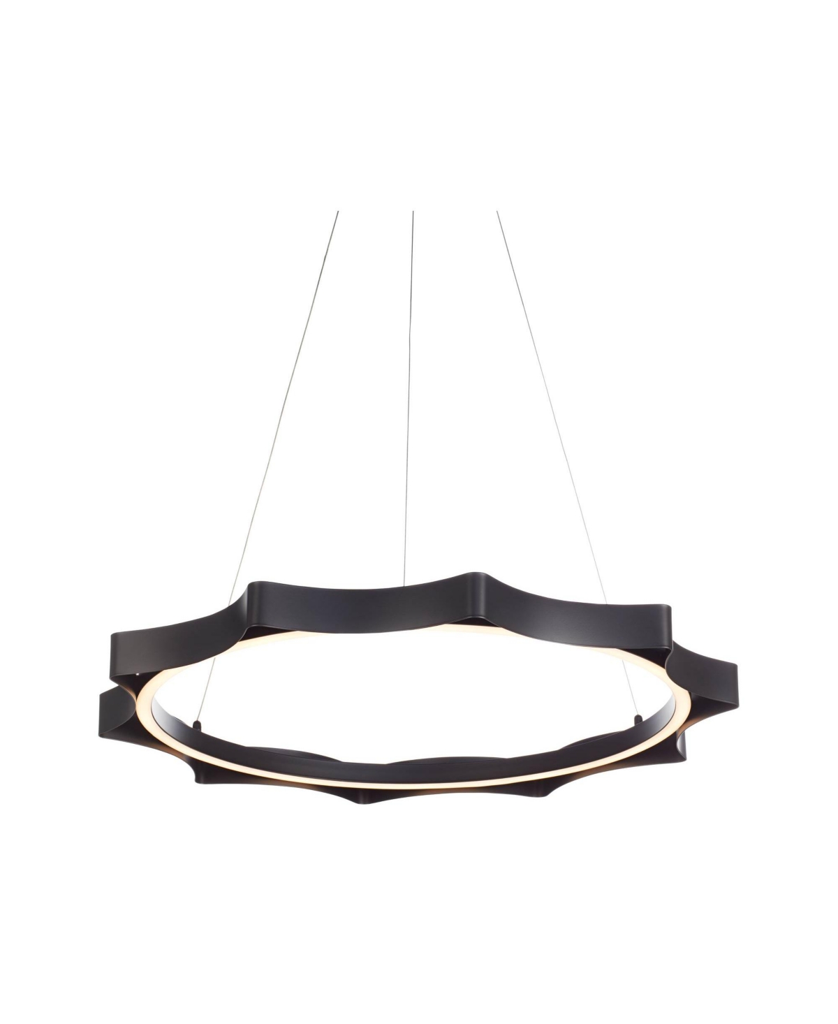 Click here for Possini Euro Design Gearworks 30 Wide Led Ring Pen... prices