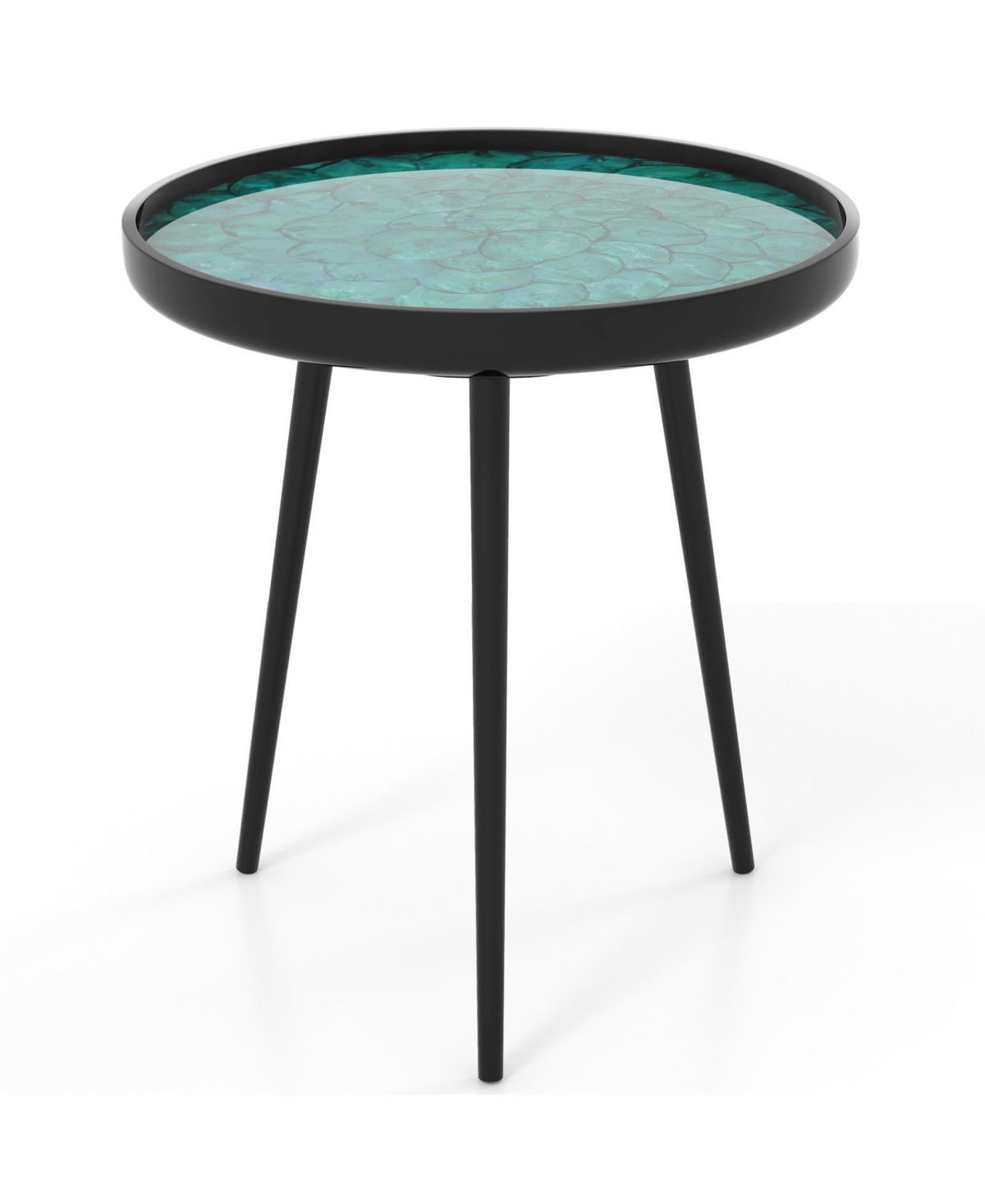 Click here for Slickblue Modern Coffee End Table Sea Shell Design... prices