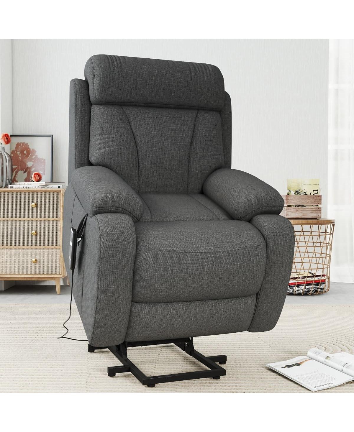 Click here for Maison Boucle Snowflake Velvet Lift Chair for Seni... prices