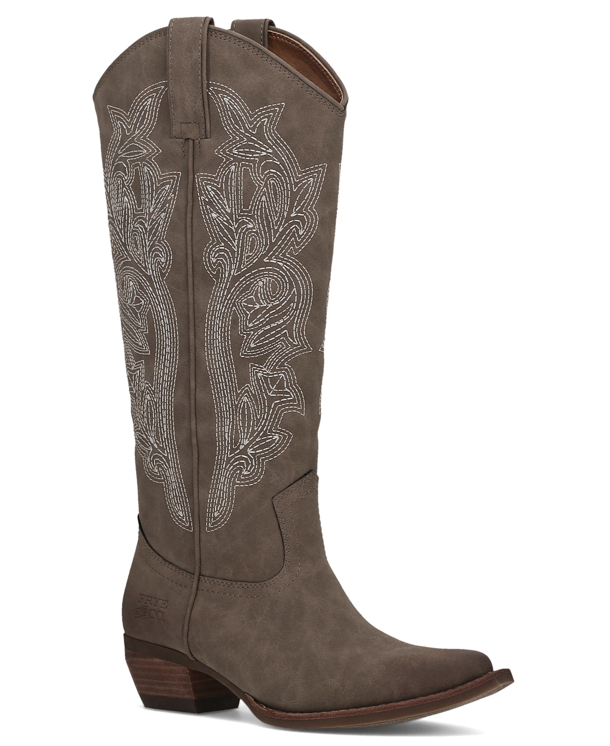 Click here for Frye and Co. Womens Irlene Tall Deco Stitch Almond... prices