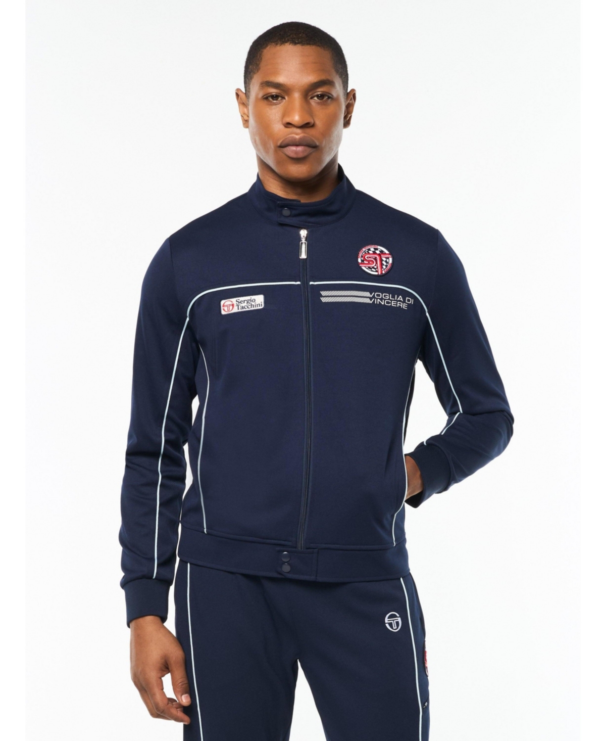 Click here for Sergio Tacchini Mens Macchina Track Jacket - Marit... prices