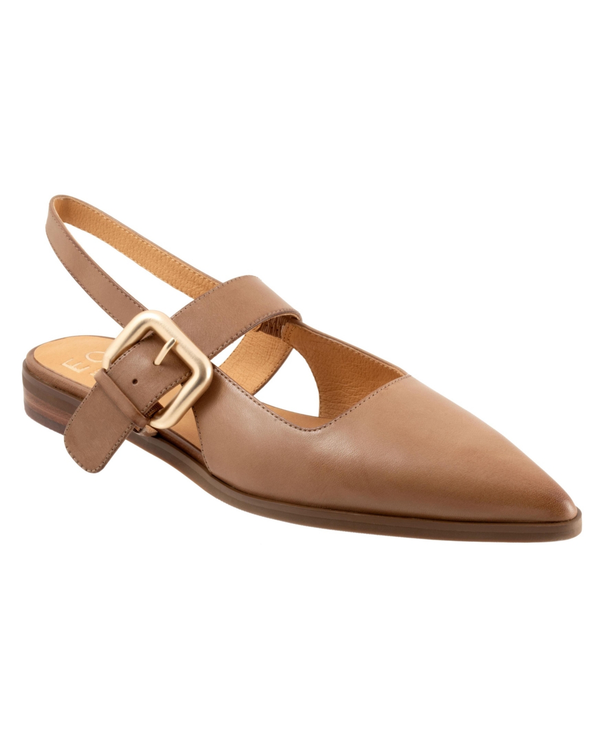 Click here for Eos Footwear Womens Goldie Slingback - Pecan prices