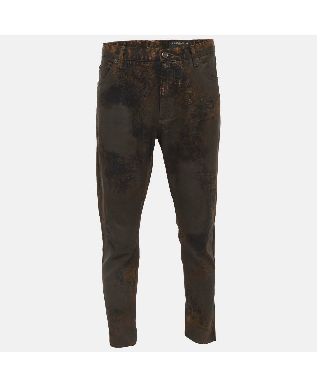 Click here for Pre-Owned Dolce & Gabbana Mens Denim Distressed Je... prices