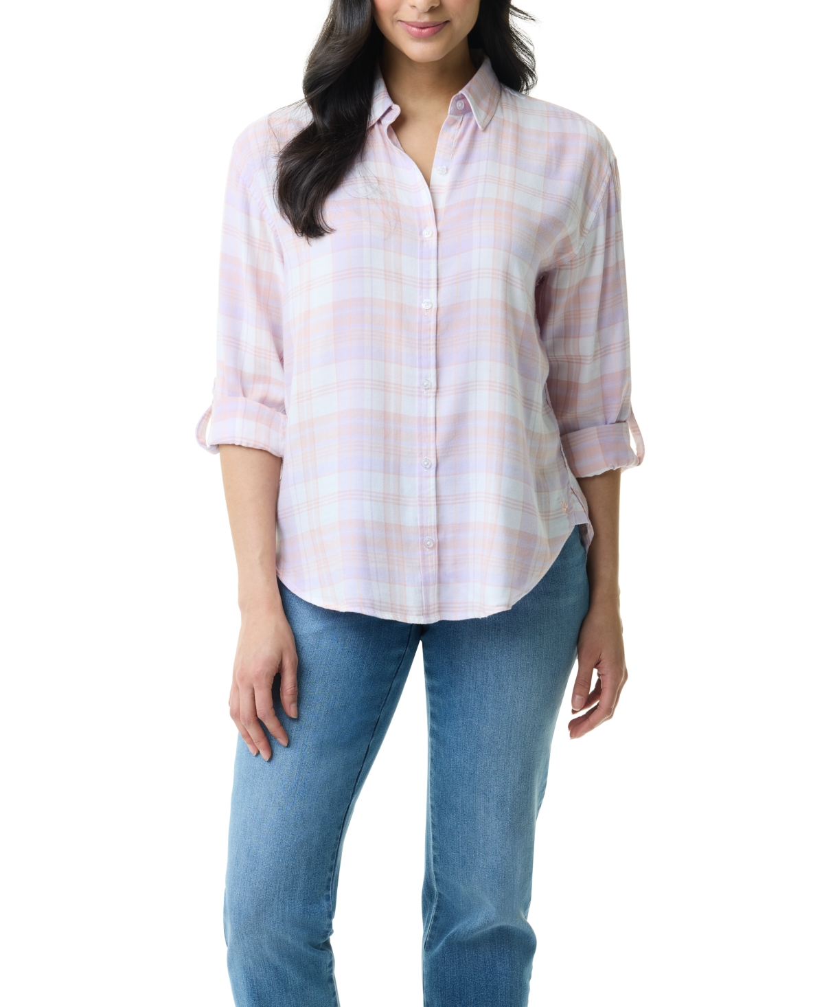 Click here for Gloria Vanderbilt Womens Amanda Button-Front Shirt... prices