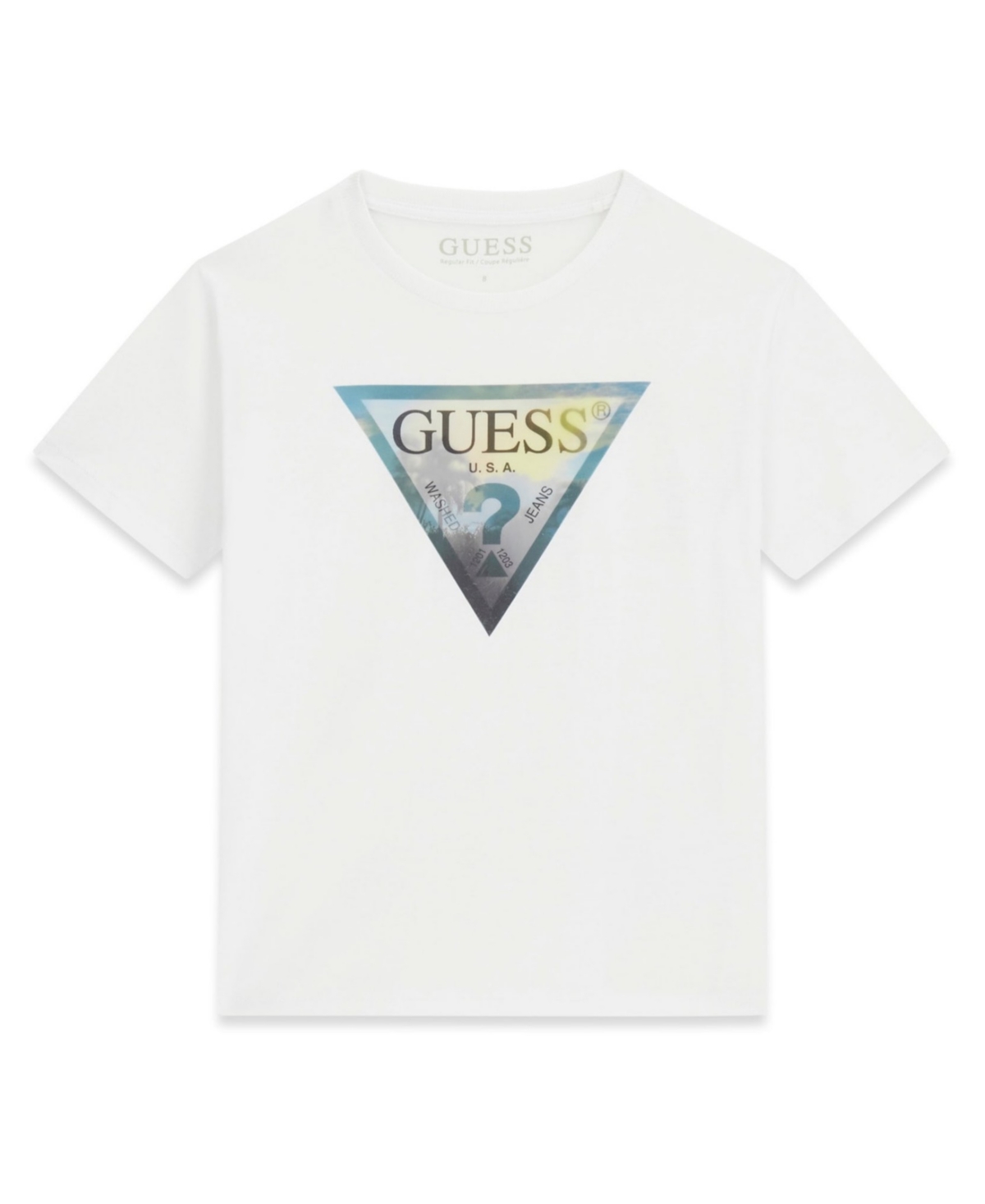 Click here for Guess Boys 8-16 Short-Sleeve T-Shirt - White prices