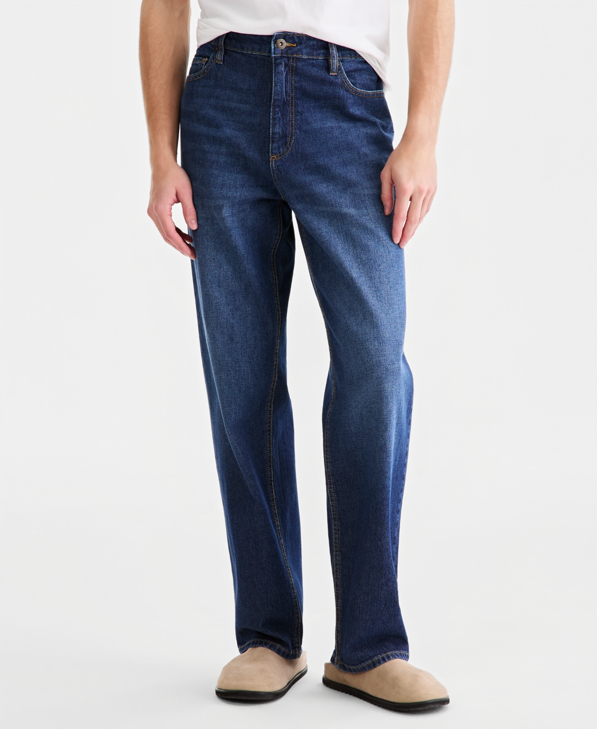 Click here for Sun + Stone Mens Burke Regular-Fit Jeans  Macys Ex... prices