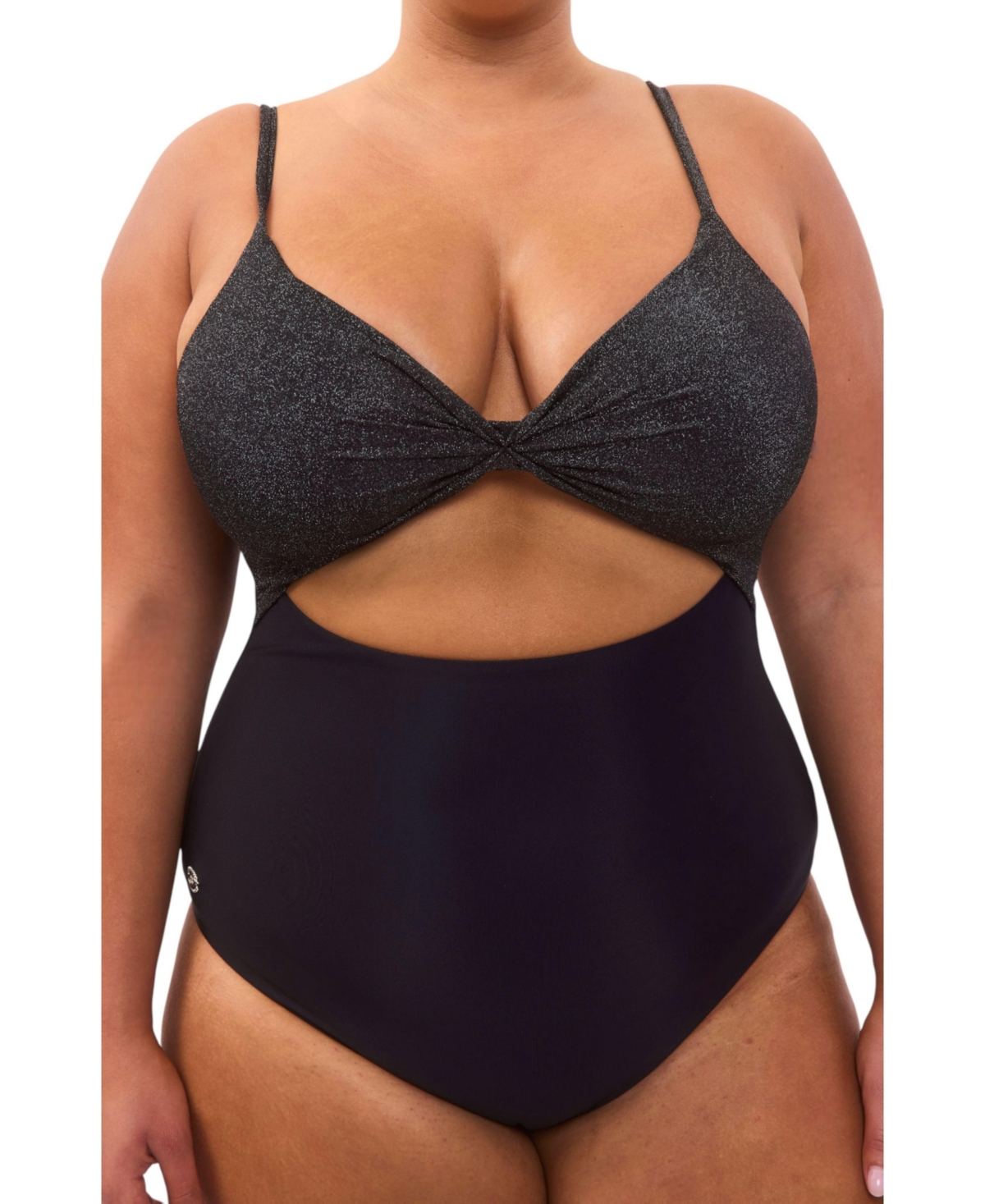 Click here for Biliblond Womens Lurex Onepiece Swimsuit - Silver... prices