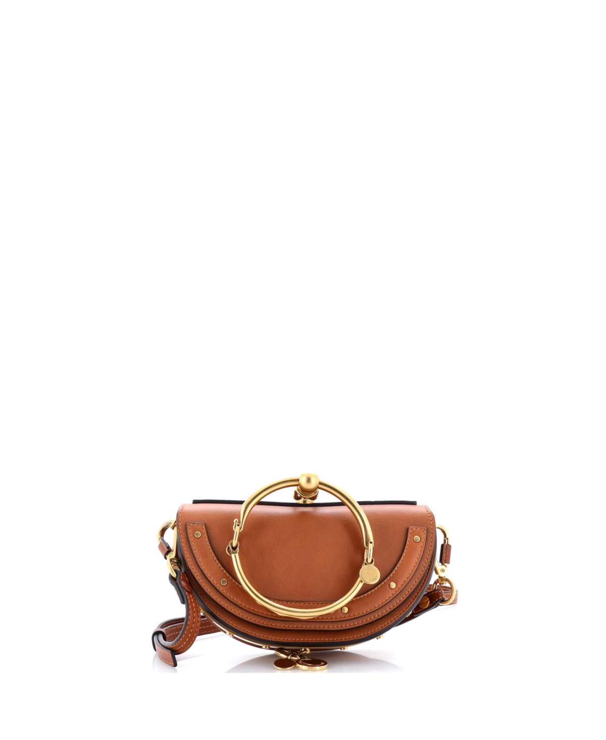 Click here for Pre-Owned Chloe Mini Nile Crossbody Bag Leather -... prices