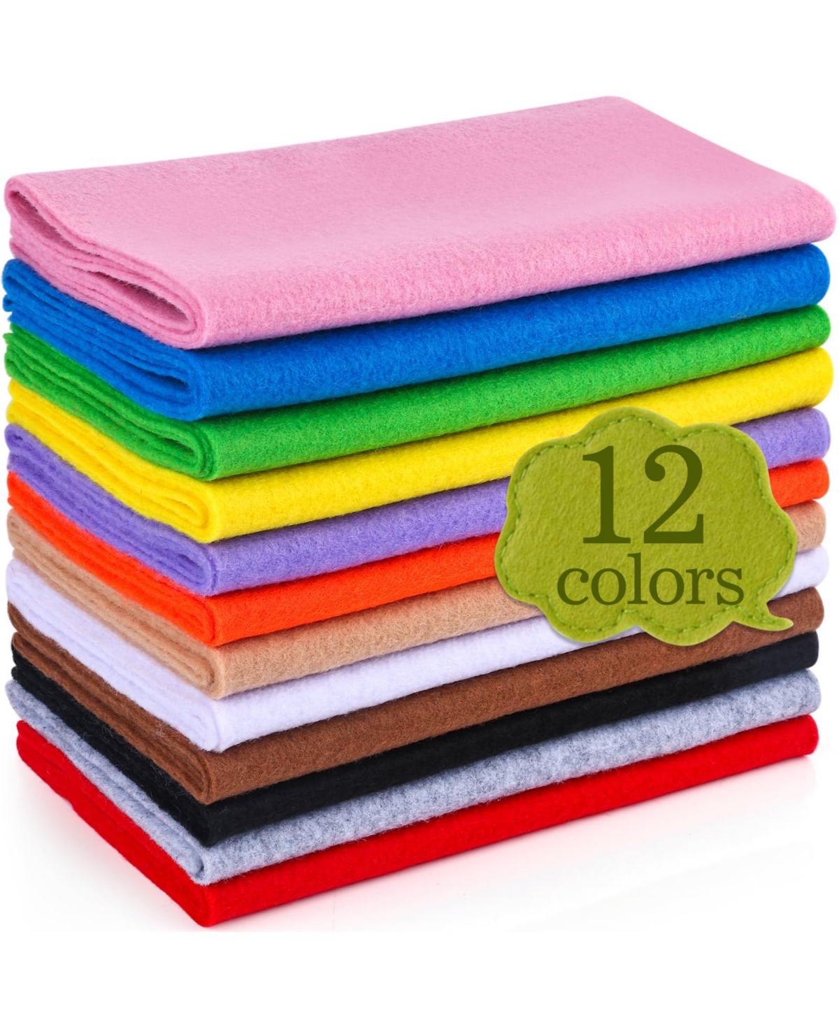 Click here for Gnuadz 12 Rolls Soft Felt Fabric Sheets Diy Craft... prices
