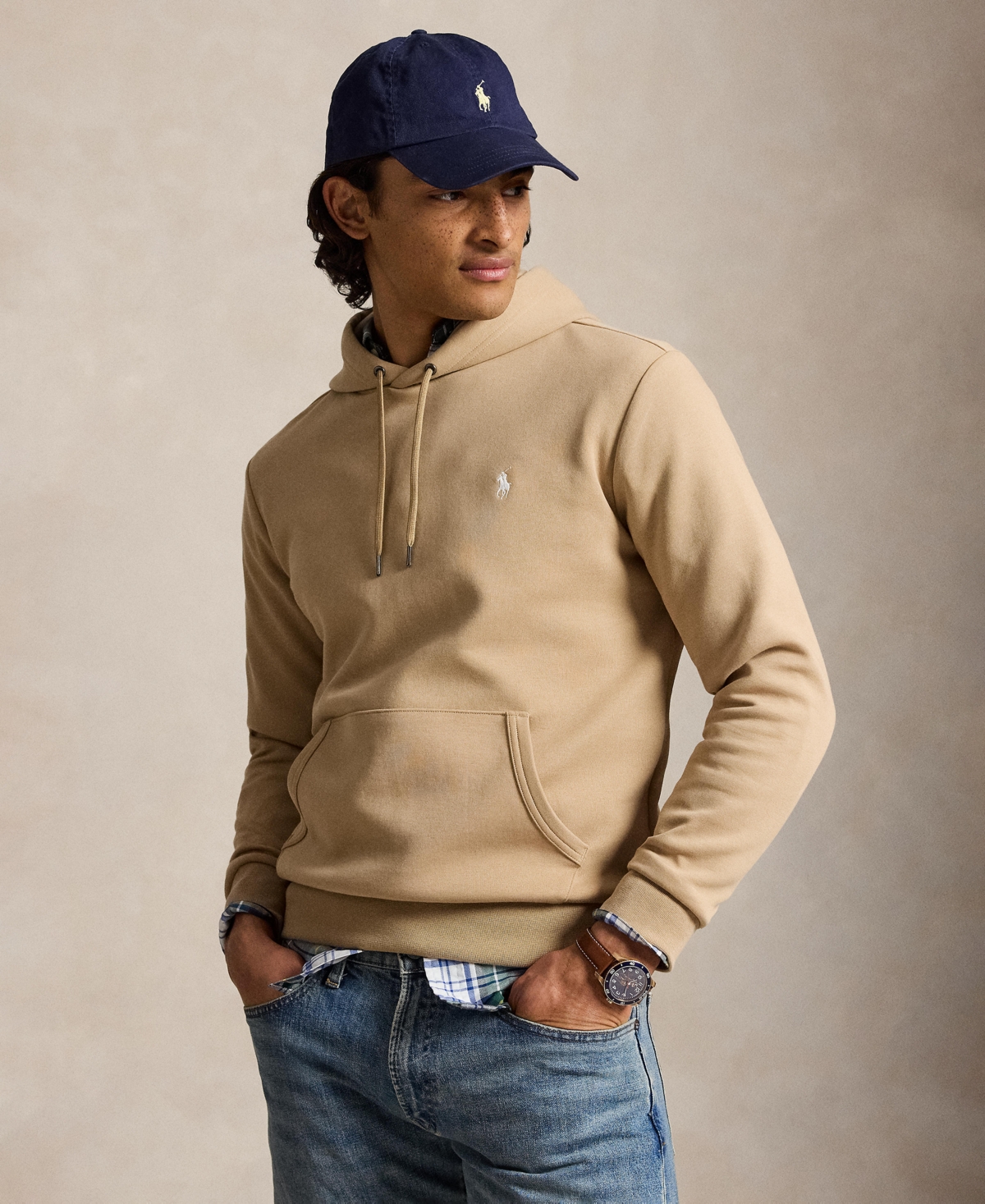Click here for Polo Ralph Lauren Mens The Iconic Mesh Hoodie - Vi... prices