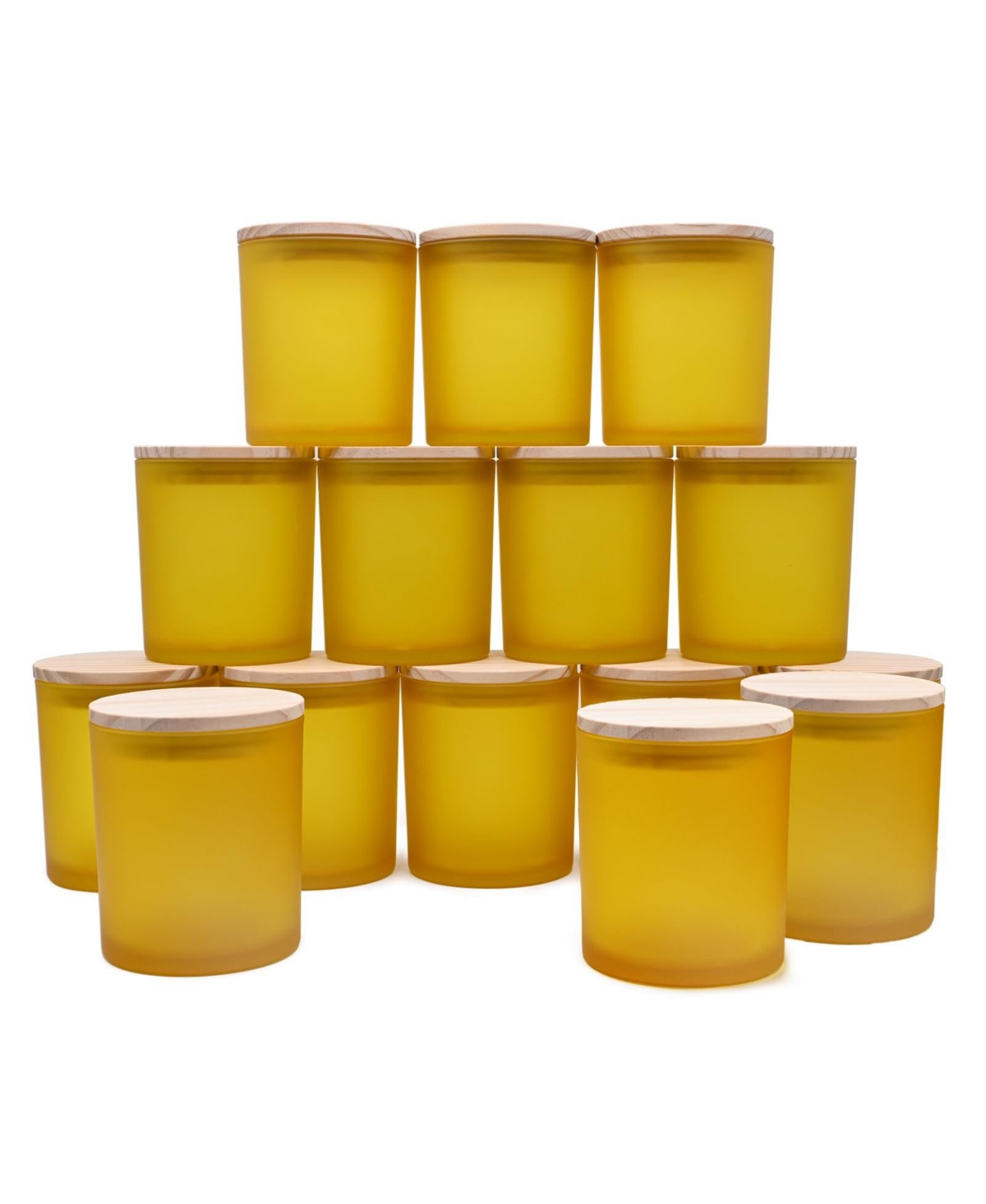 Click here for Gnuadz 15pcs Candle Jars With Wood Lids Empty Samp... prices