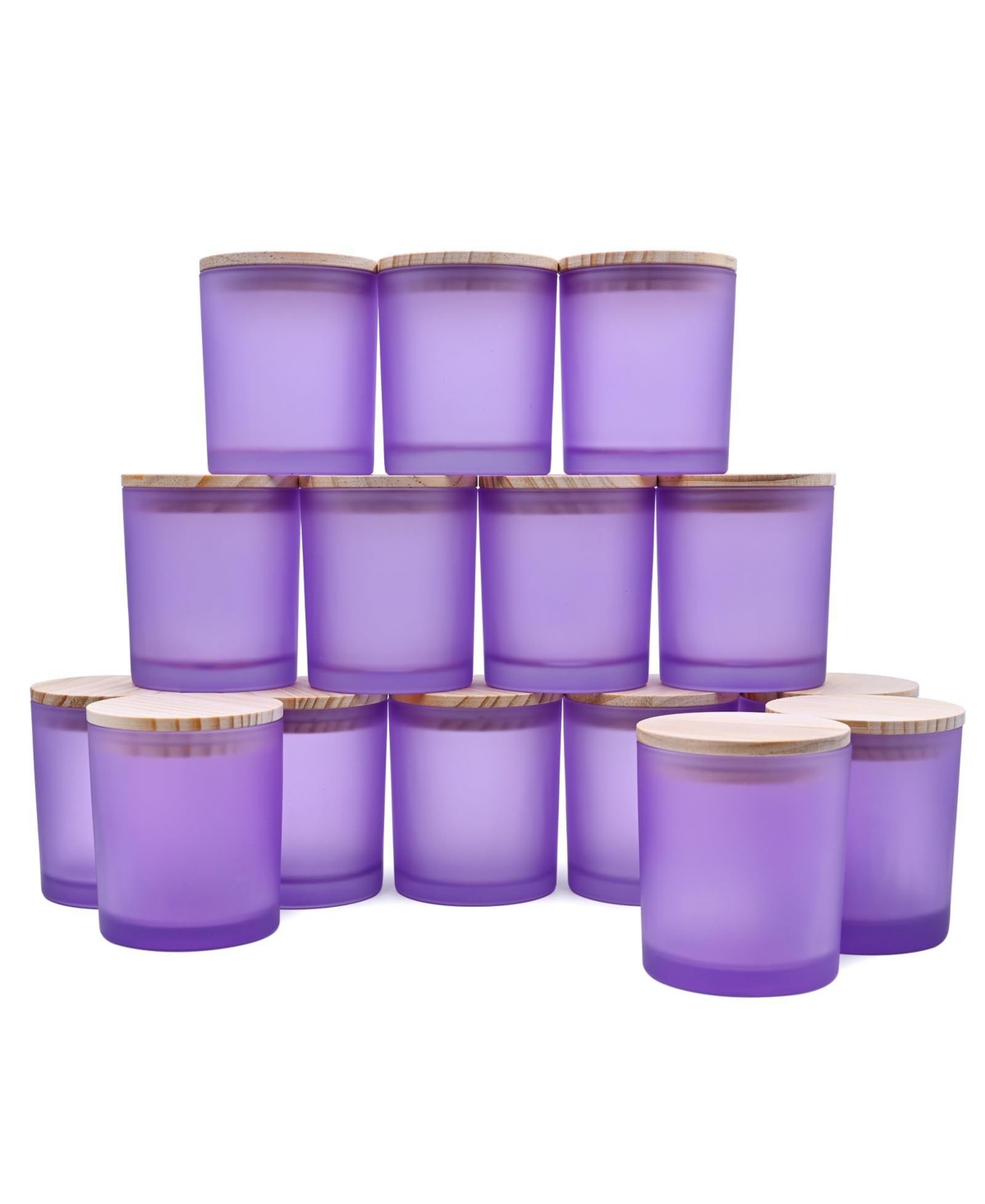 Click here for Gnuadz 15pcs Candle Jars With Wood Lids Empty Samp... prices