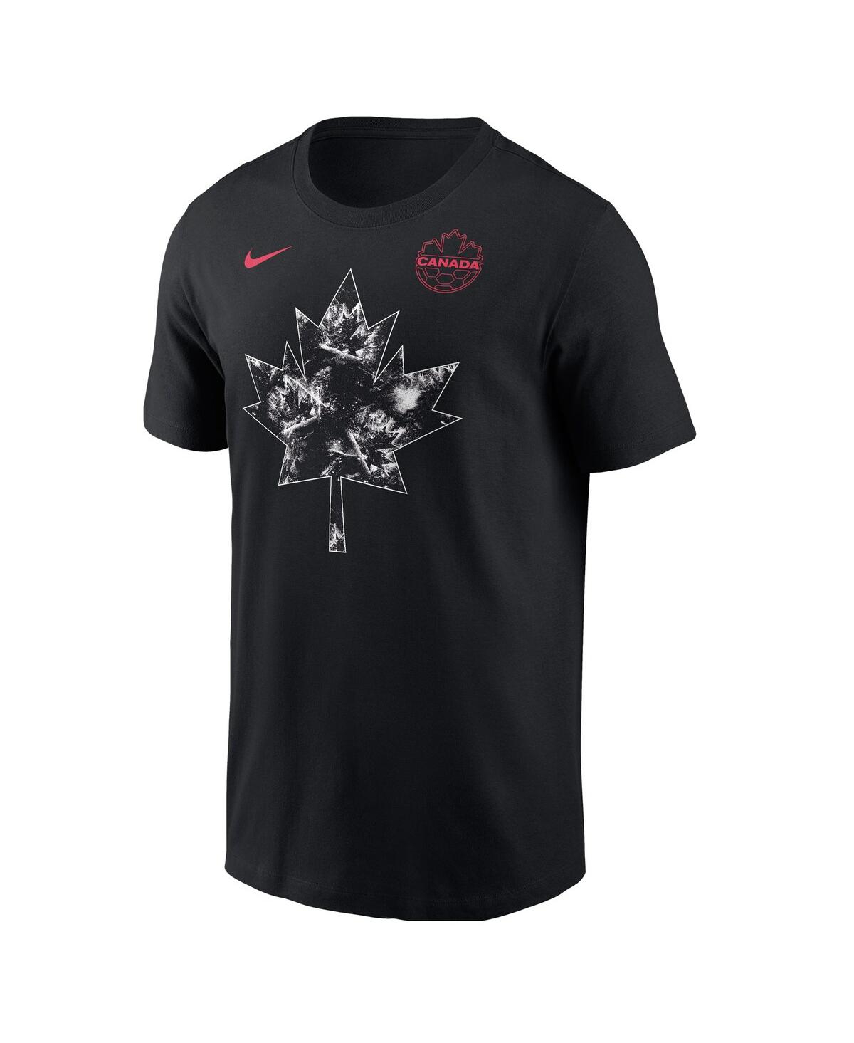 Click here for Nike Mens Black Canada Soccer Maple Leaf T-Shirt -... prices